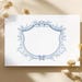 Baroque Frame SVG Bundle: Hand-drawn Crest Clipart (digital Download - Etsy