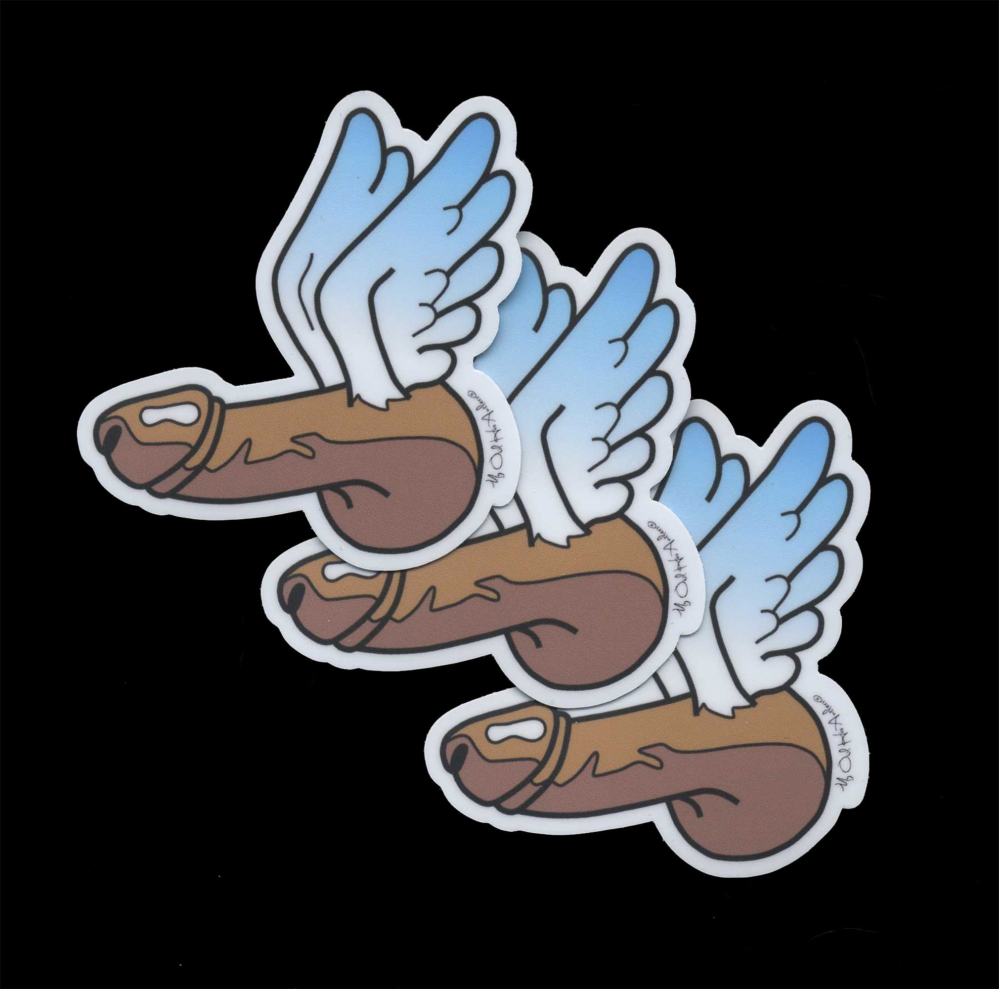 Flying Fascinii for Good Luck Die Cut Sticker - Etsy