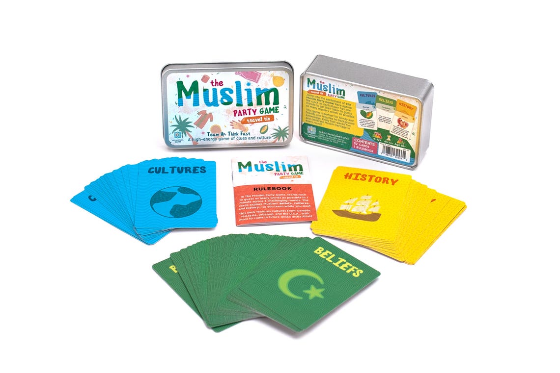 The Muslim Party Game - Fun Islamic Guessing Game for Family & Friends ...