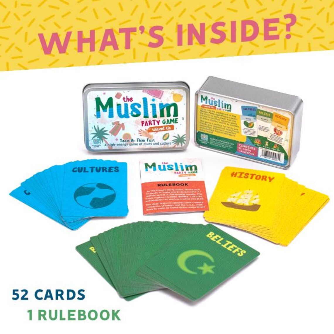 The Muslim Party Game - Fun Islamic Guessing Game for Family & Friends ...