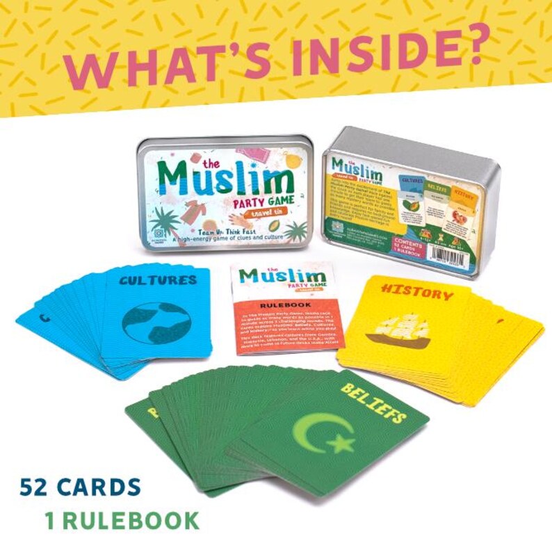 The Muslim Party Game - Fun Islamic Guessing Game for Family & Friends ...