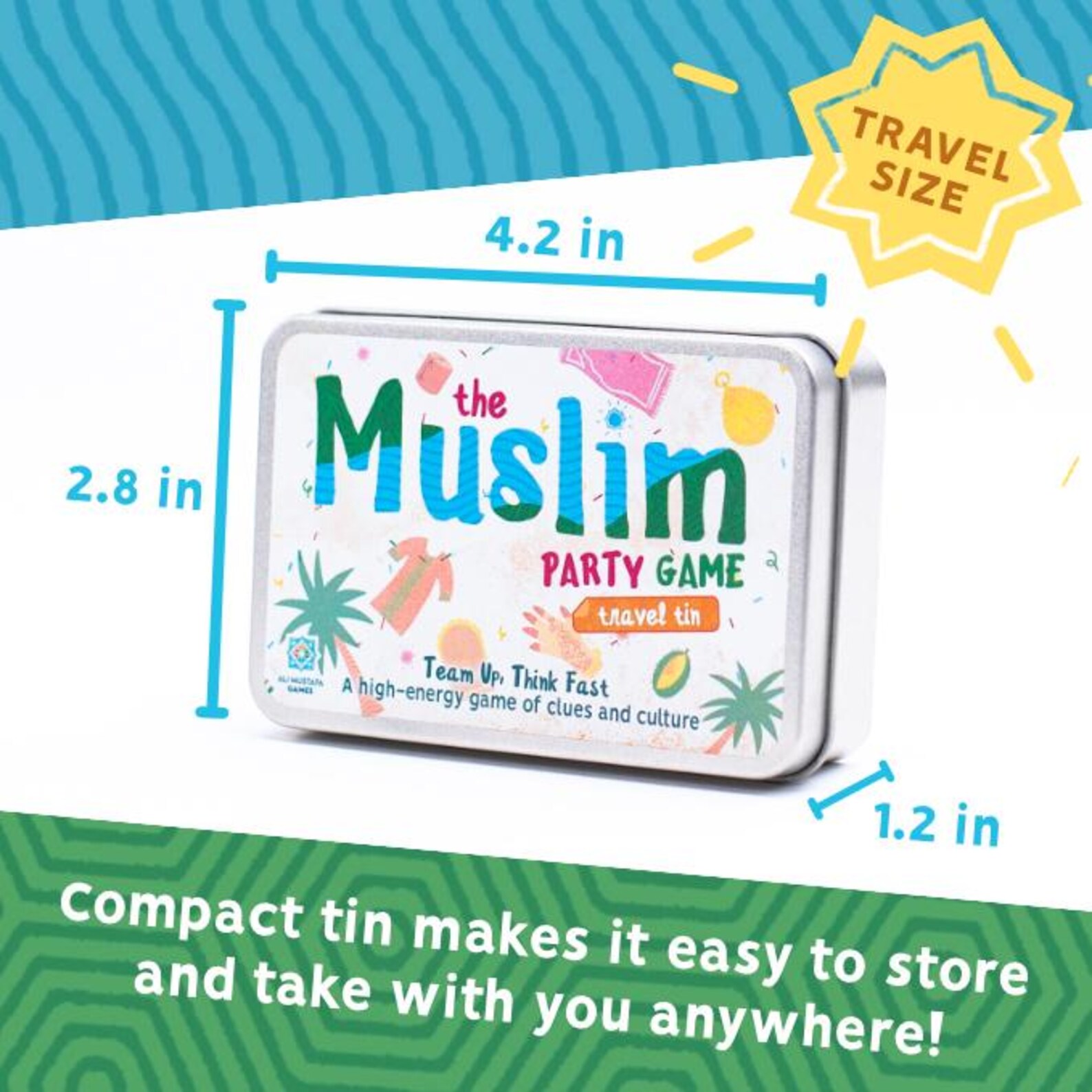 The Muslim Party Game - Fun Islamic Guessing Game for Family & Friends ...