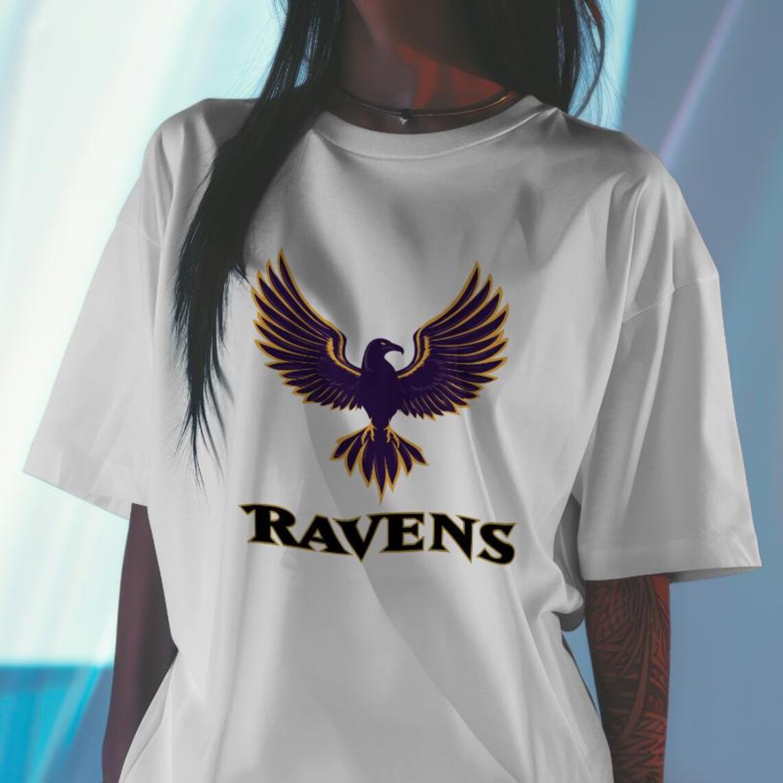 Ravens Team Logo Bundle-svg, Png, Dxf, Jpg, Eps | Versatile Football ...