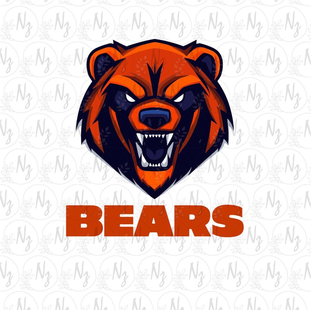 Bears Team Logo Bundle - SVG, PNG, DXF, Jpg | Versatile Football Team ...