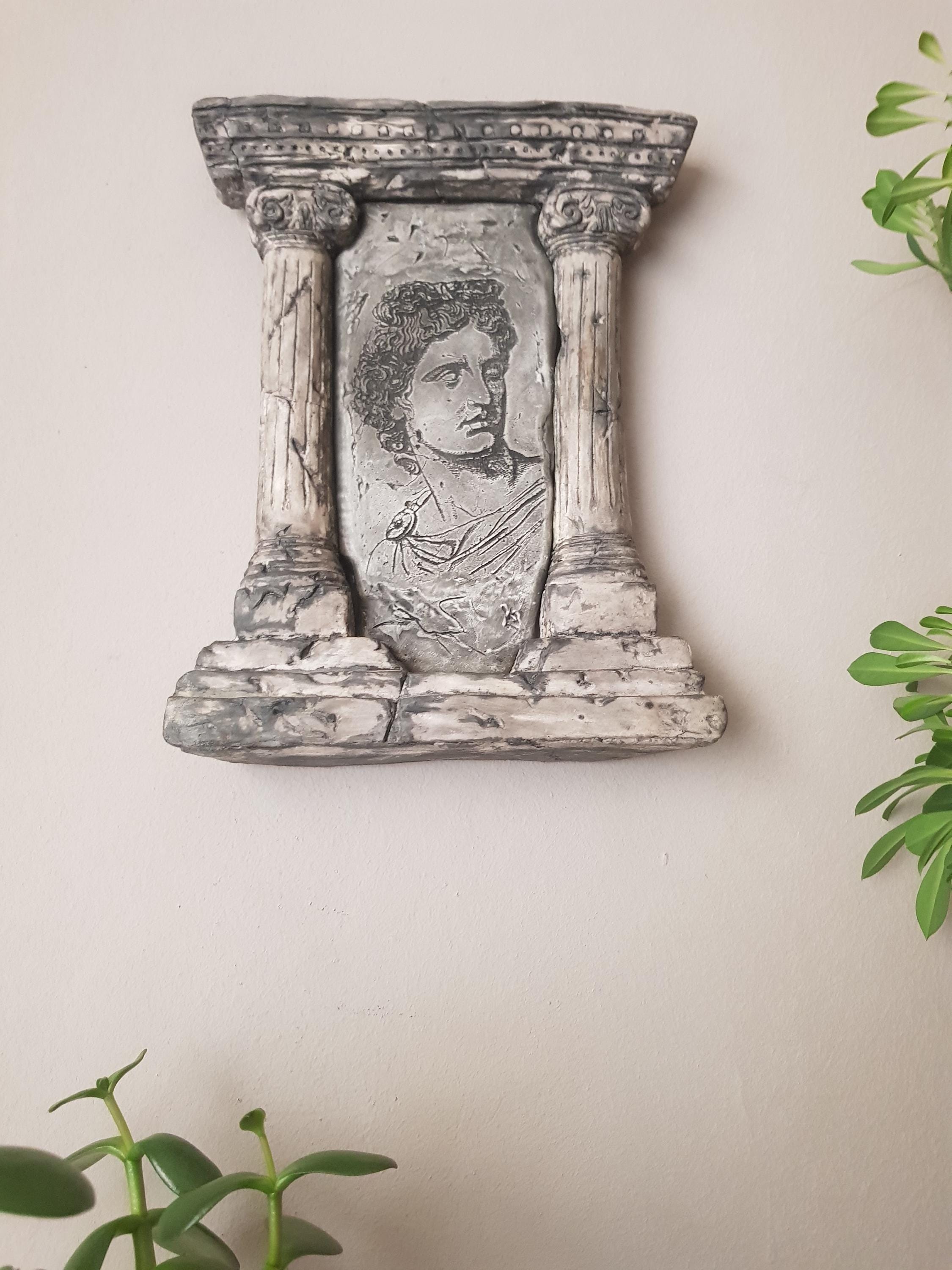 Ancient Greek Style Wall Decor,apollo Relief,apollo Figure Wall Art ...