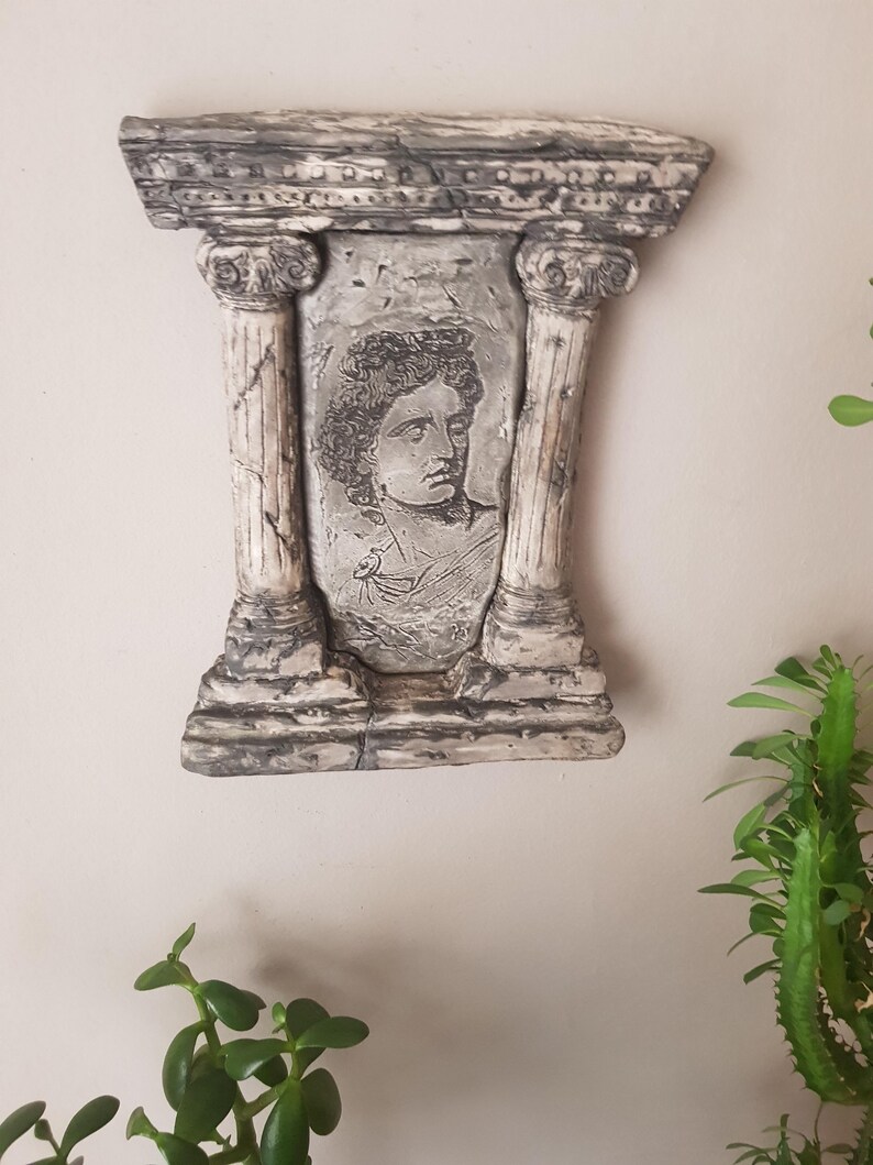 Ancient Greek Style Wall Decor,apollo Relief,apollo Figure Wall Art ...