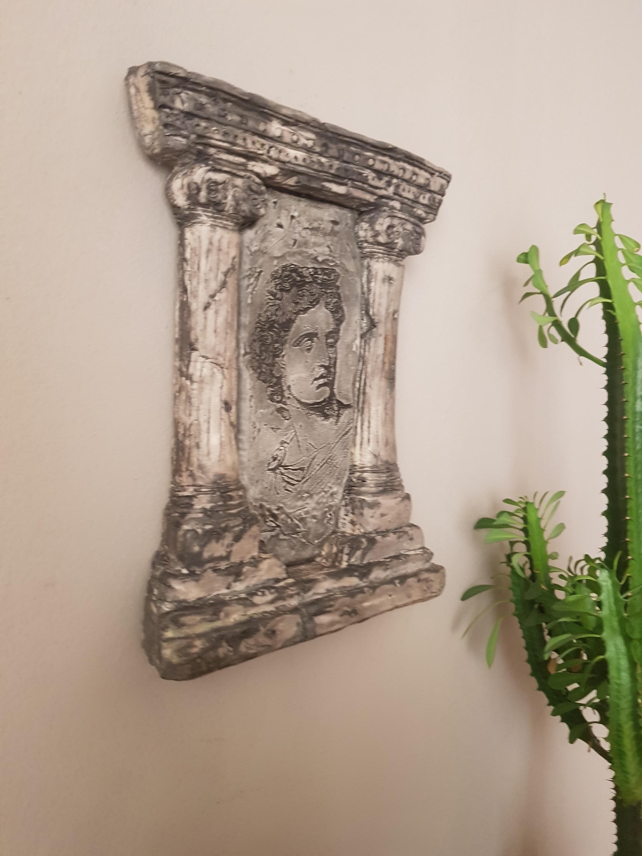 Ancient Greek Style Wall Decor,apollo Relief,apollo Figure Wall Art ...