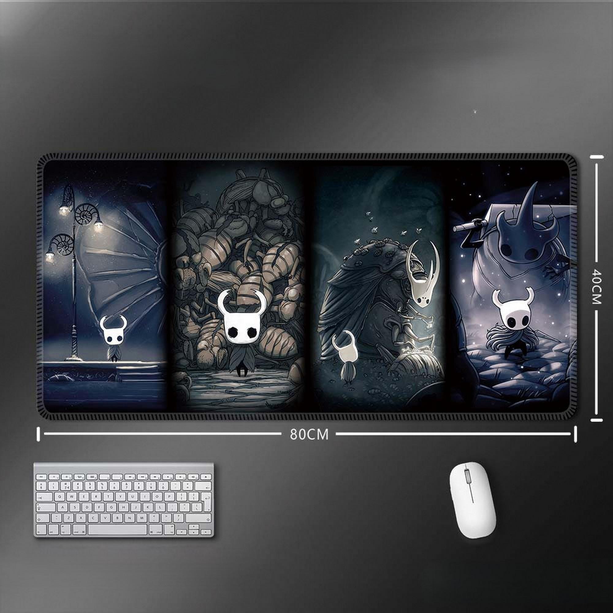Hollow Knight Anime Mouse Pad, Stitched Edge Gaming Desk Mat, Extended ...