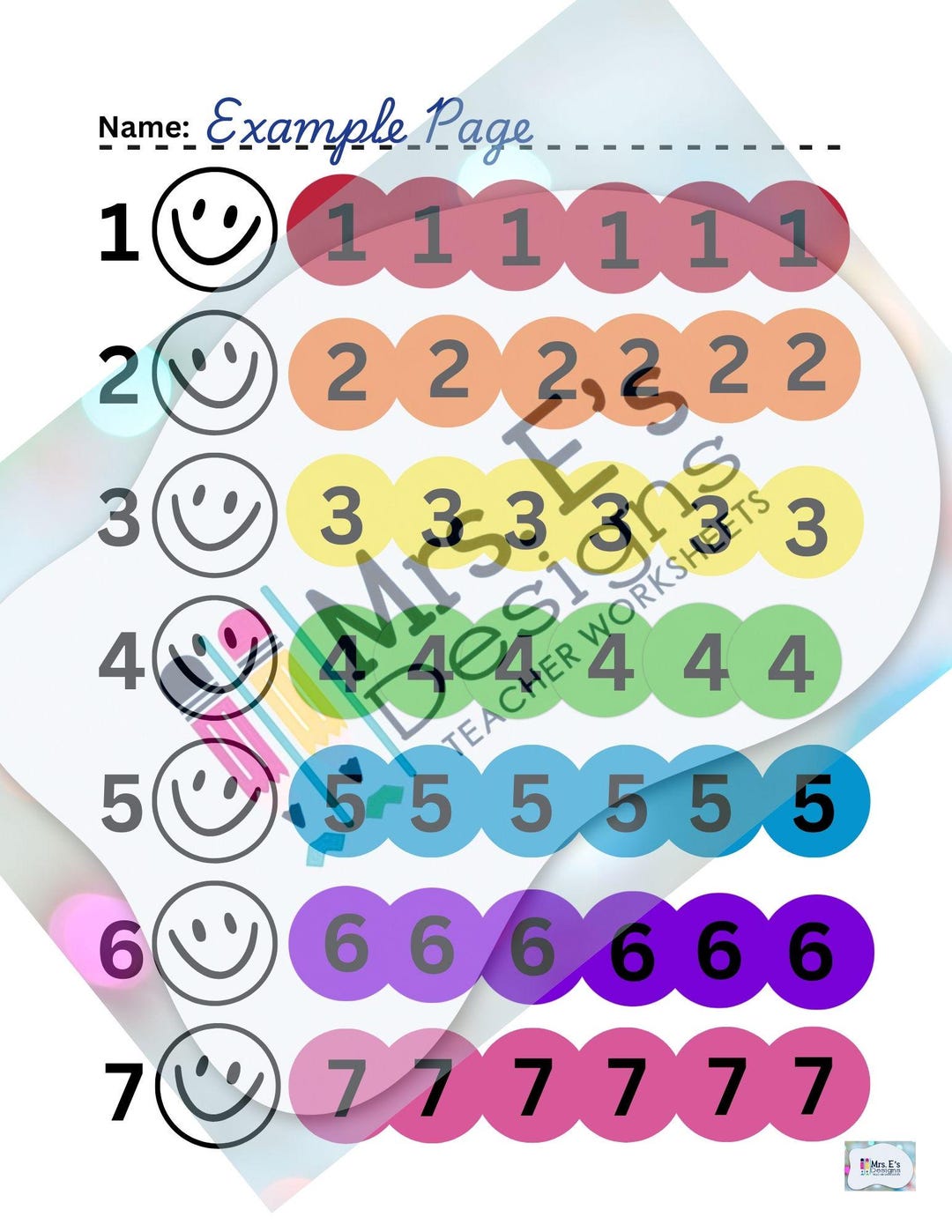 Let's Learn Our Numbers! - Etsy