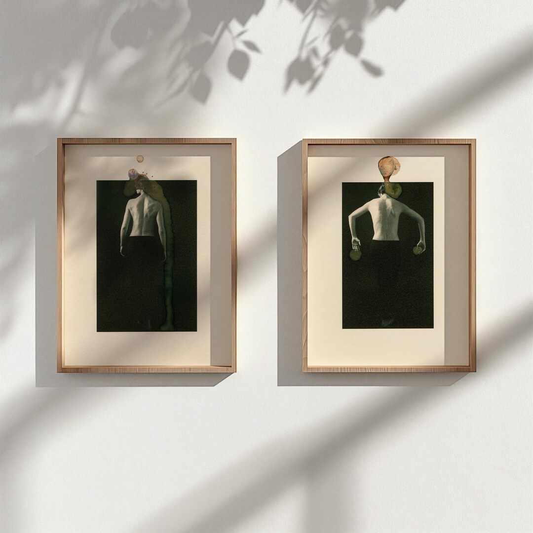 Limited Edition Female Portrait Photography Set: Black and White Giclée ...
