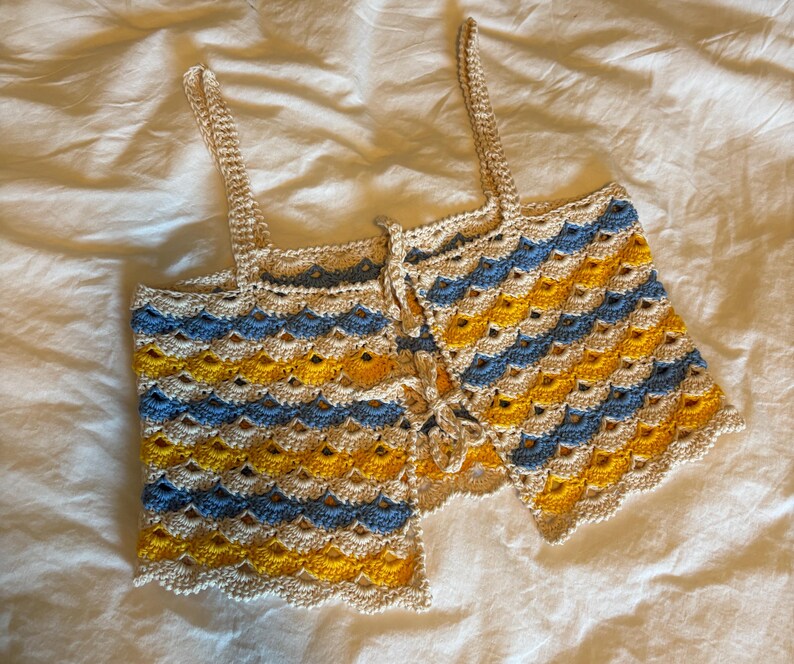 Shell Tank Top PATTERN Crochet - Etsy
