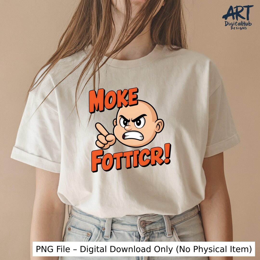 MOKE FOTTICR! Cartoon Character With Angry Expression - Printable ...