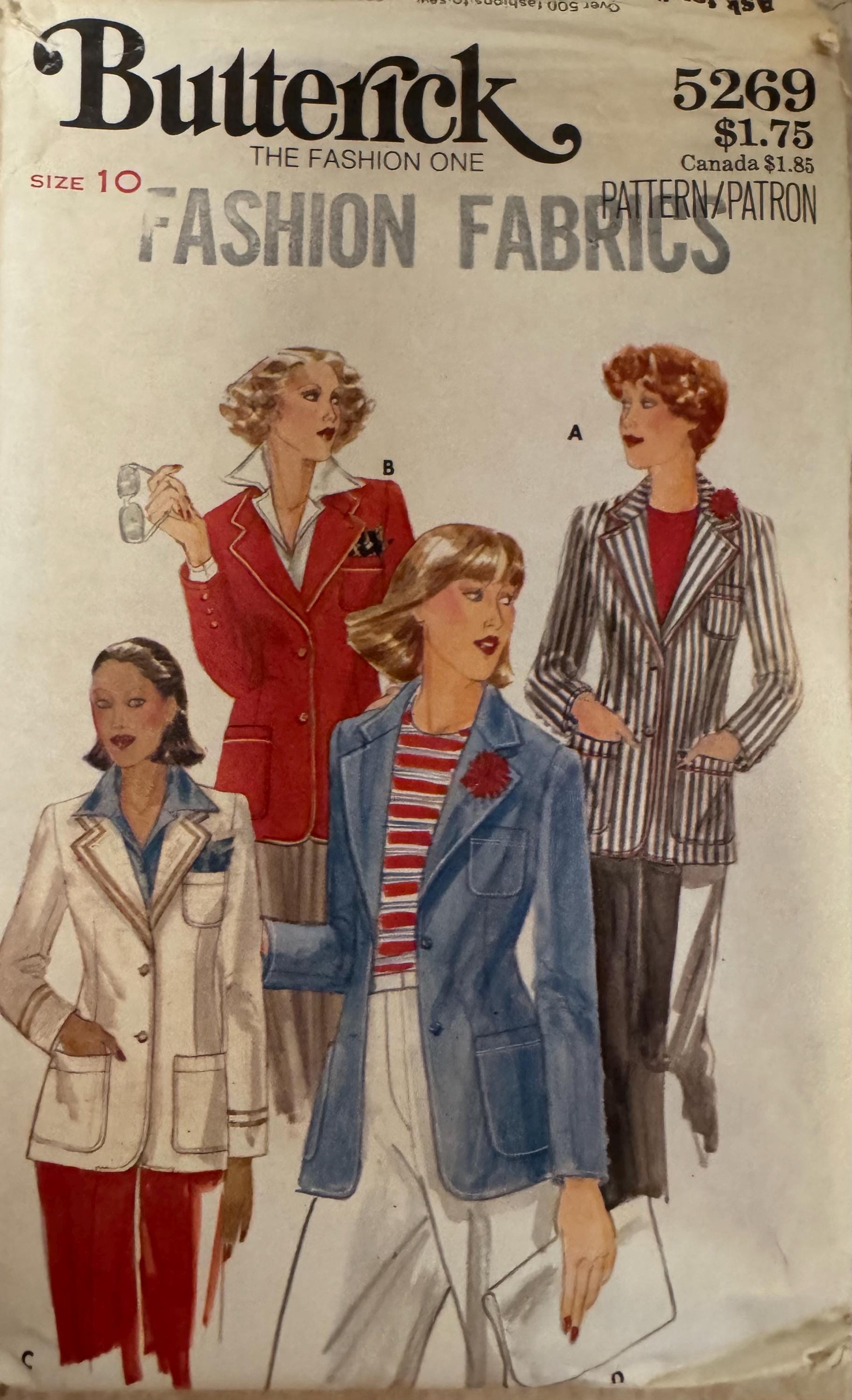 Vintage Sewing Patterns by Butterick - Etsy