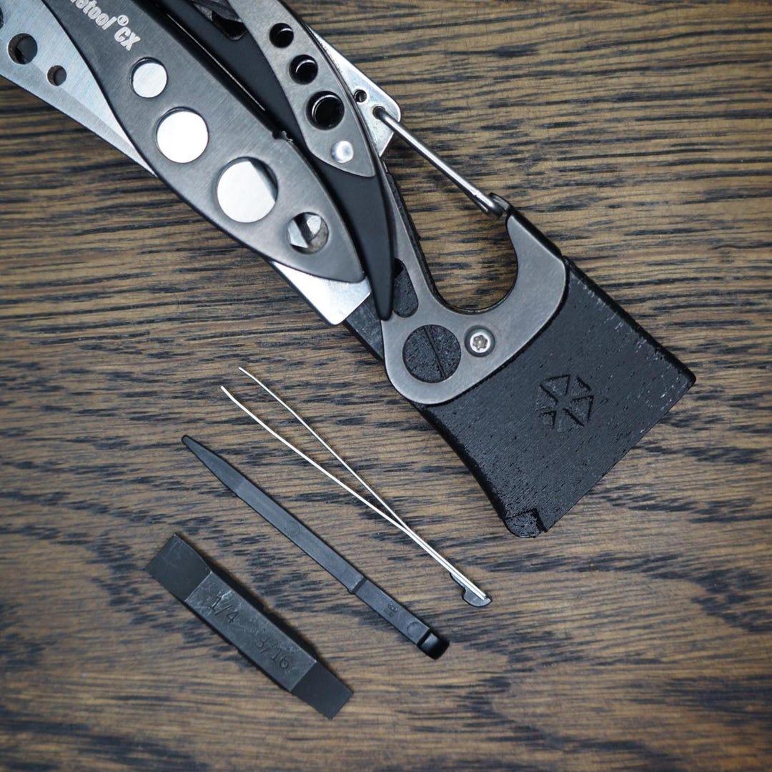 Leatherman Skeletool Hammer Attachment With SAK Tweezers, Toothpick and ...