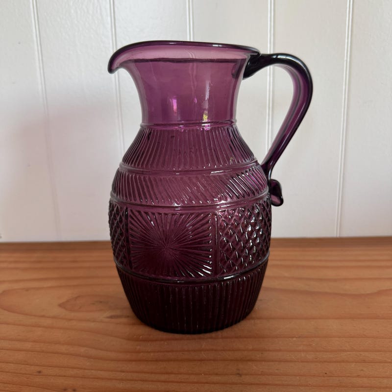 Vintage Purple Glass - Etsy