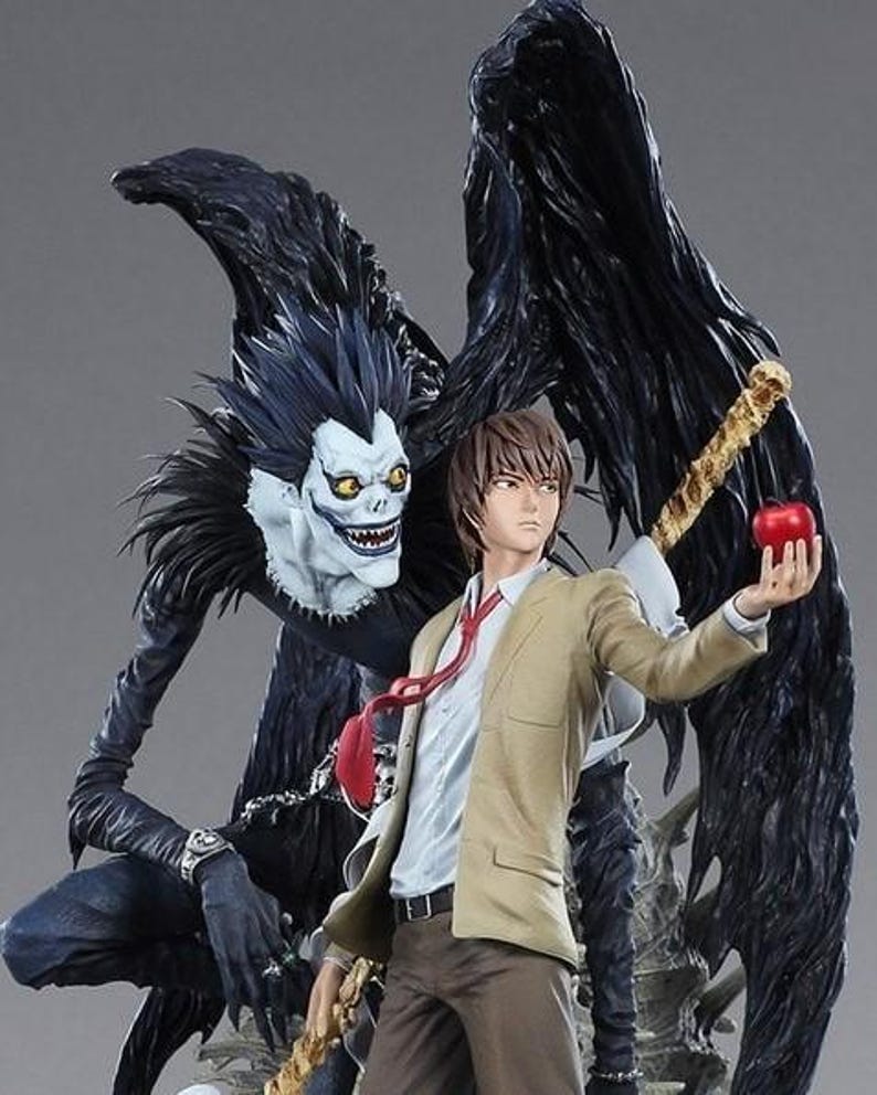 Light Yagami & Ryuk - Death Note Action Figure - Etsy