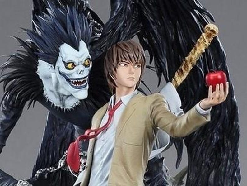 Light Yagami & Ryuk - Death Note Action Figure - Etsy