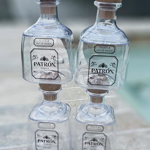 Plastic Patron Bottles - Etsy