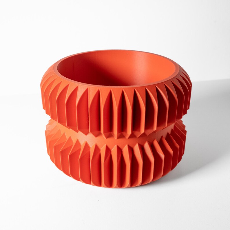 3D Printed Planter Pot : Modern Home Decor With Drainage - Etsy