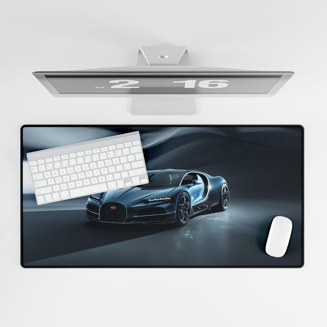 Sleek Automotive Desk Mat, Modern Car Design, Office Decor, Gamer Mouse ...