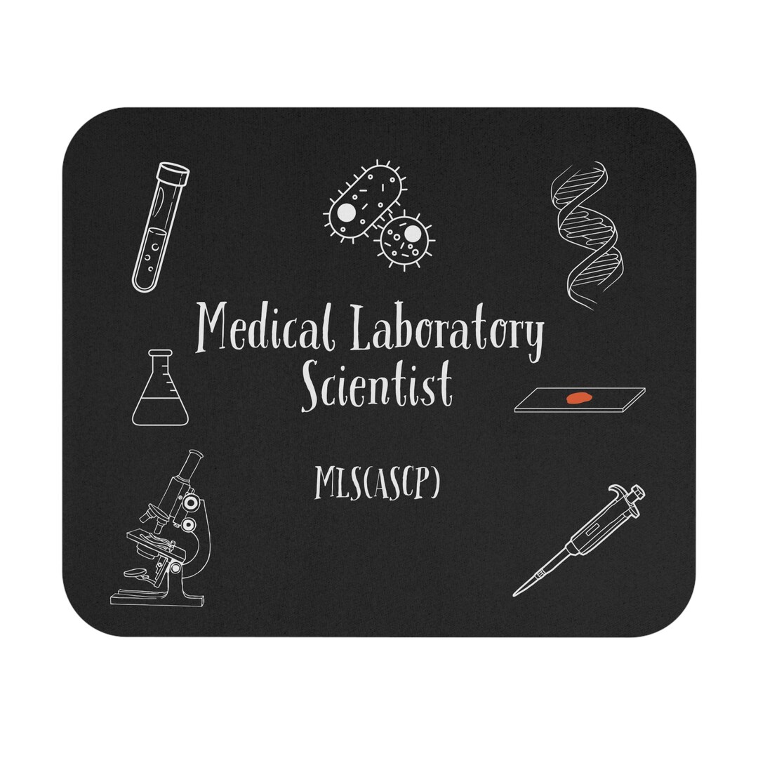 Medical Laboratory Scientist Mouse Pad, Lab Mouse Pad, Lab Gear ...