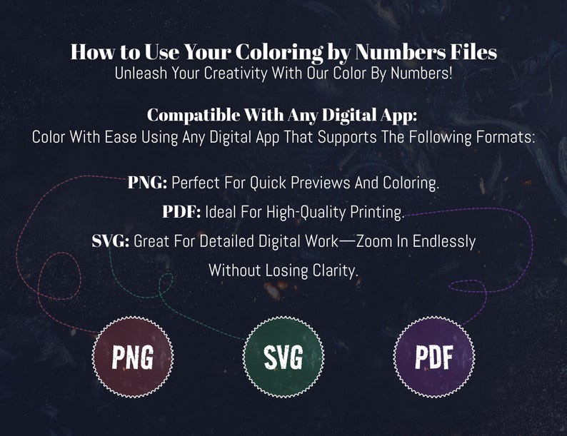 Eldritch Carnival Color by Numbers Printable Paint by Numbers Digital ...