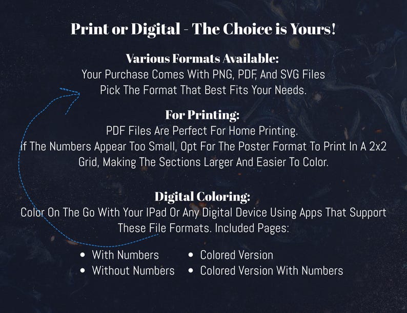 Eldritch Carnival Color by Numbers Printable Paint by Numbers Digital ...