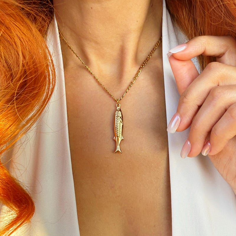 Fish Necklace - Etsy