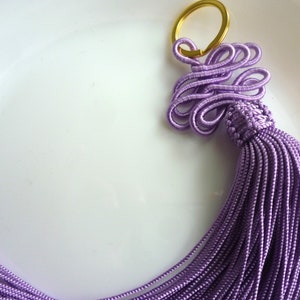 Lilac Moroccan Decorative Tassel, Art Silk - Etsy UK