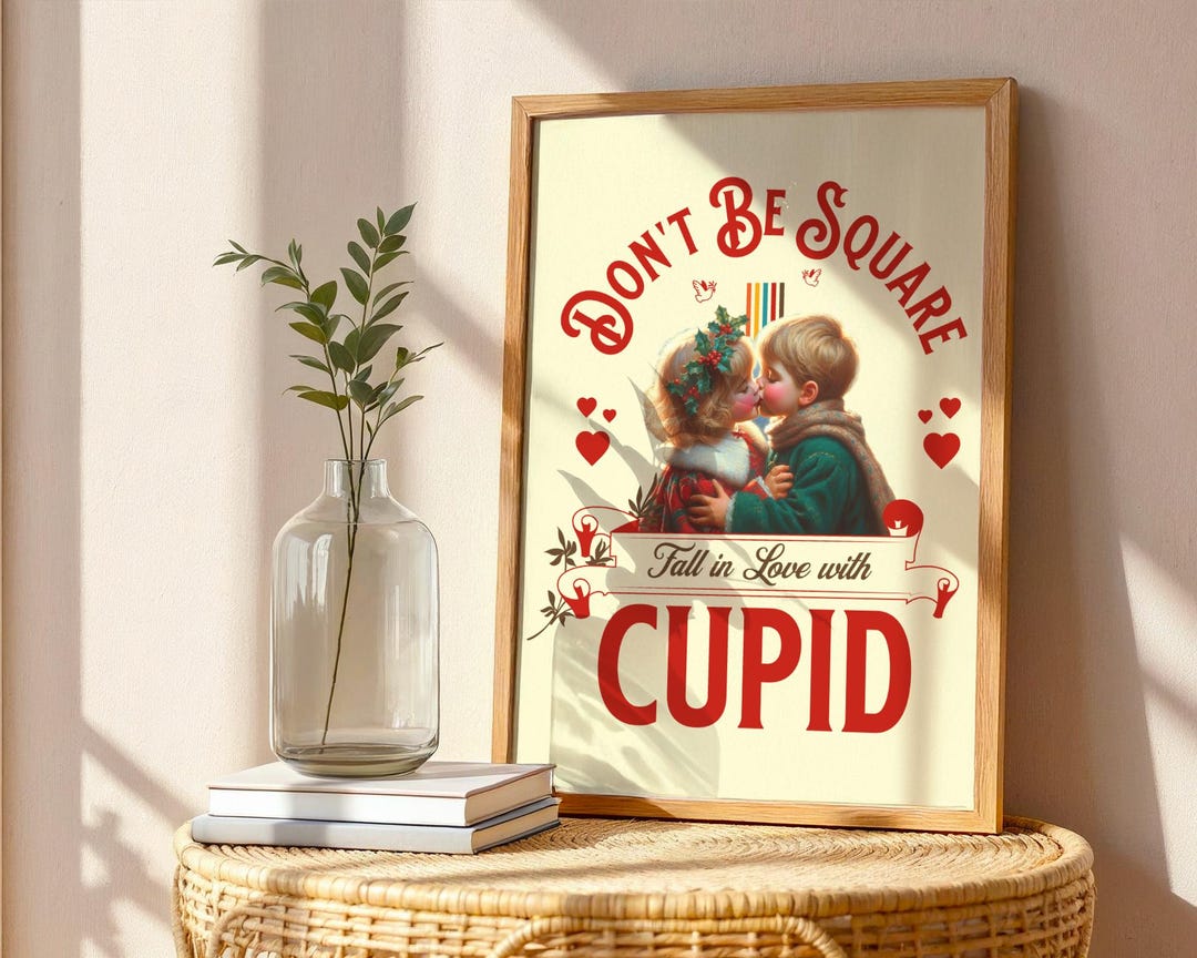 Love Poster, Printable Romantic Poster, Digital Love Poster, Peace ...