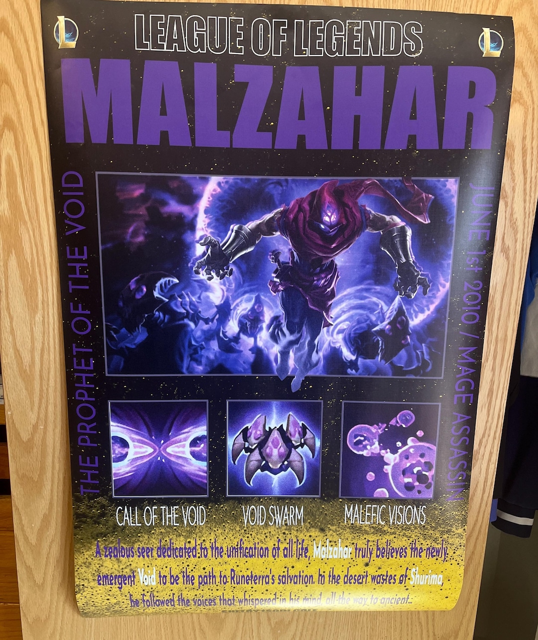 Malzahar LOL Poster - Etsy