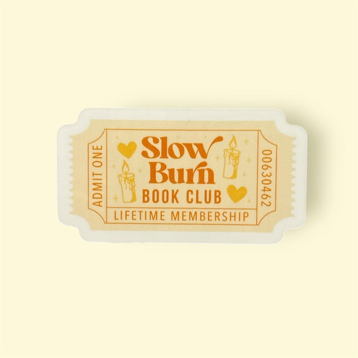 Kindle Decal: Slow Burn Book Club - Etsy
