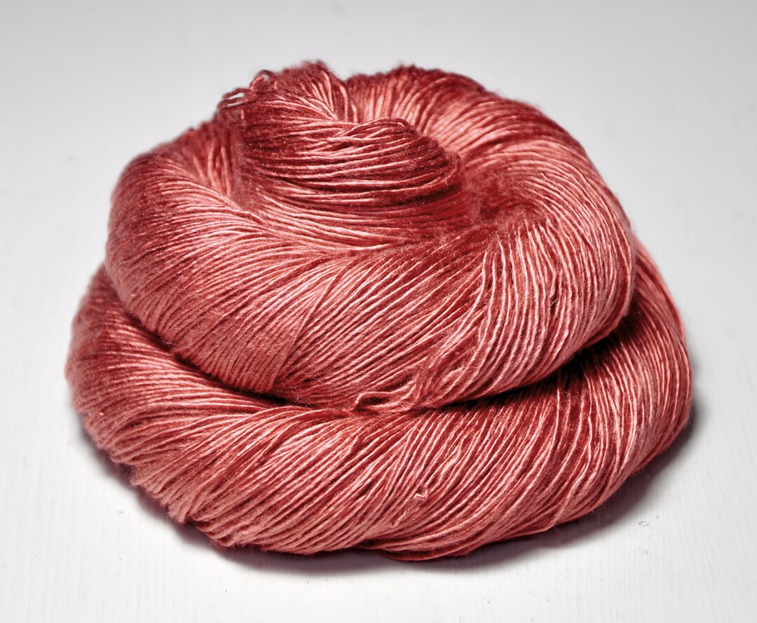 Flesh Eating Bacteria OOAK - Cream Silk Fingering Yarn - Hand Dyed Yarn ...