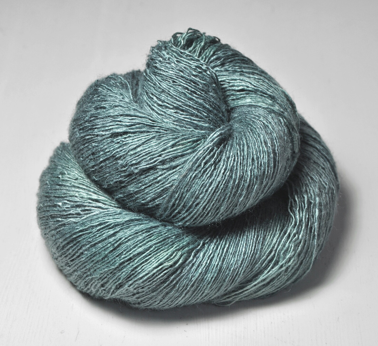 Rain in a Graveyard Tussah Silk Lace Yarn Hand Dyed Yarn - Etsy
