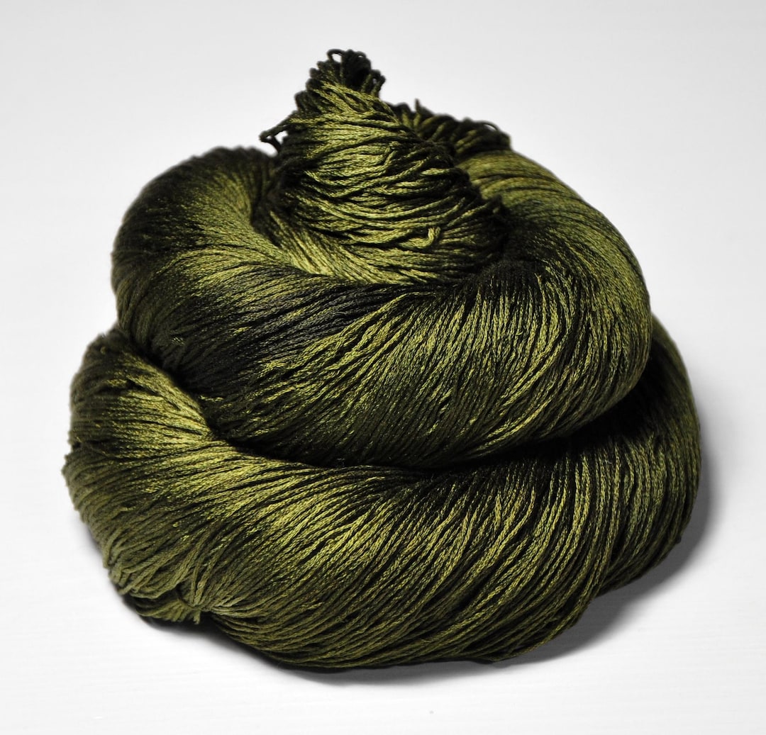 Failed Camouflage - Silk Lace Yarn - Hand Dyed Yarn - Handgefärbte ...