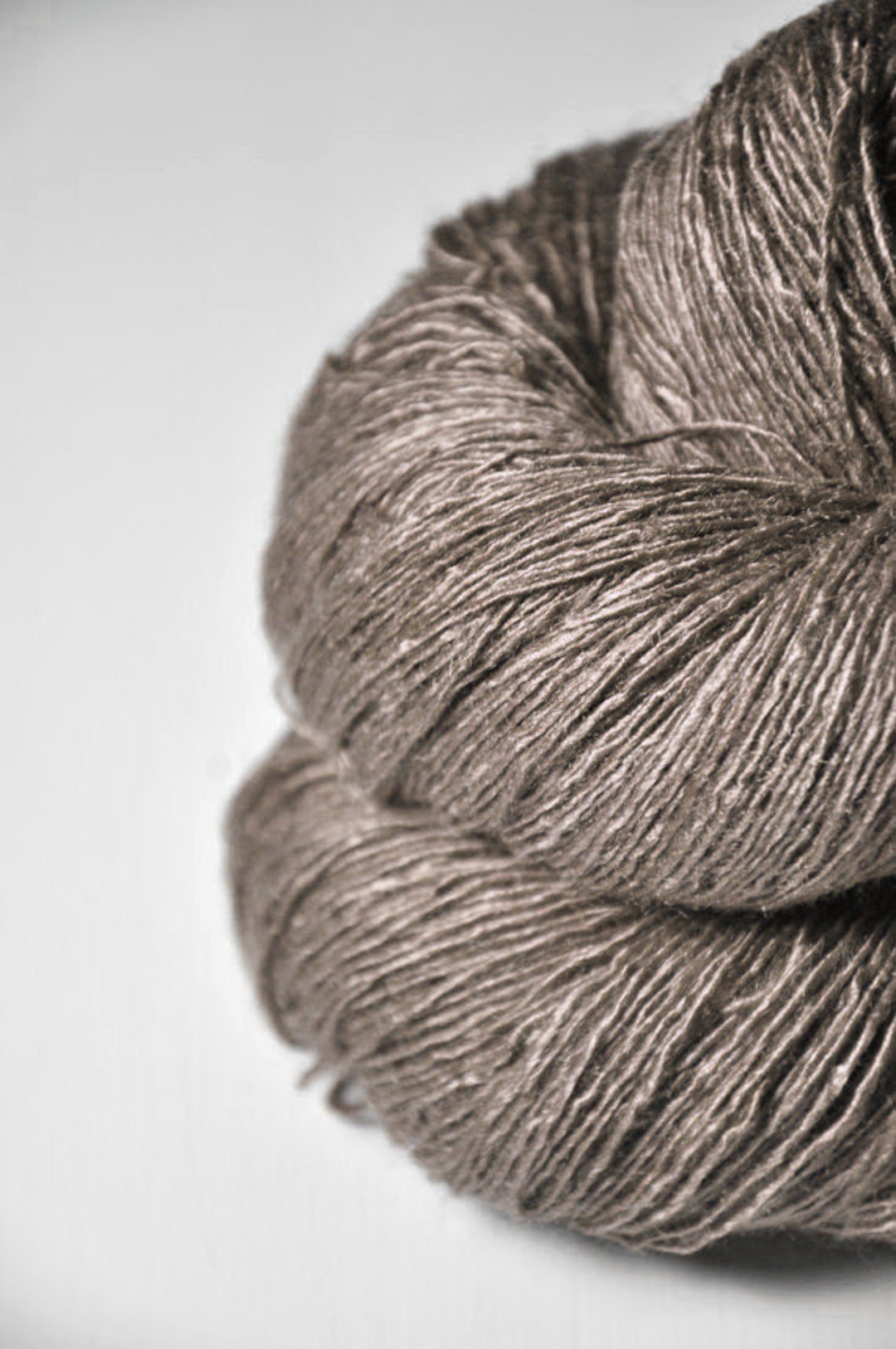 Ex-buzzard - Tussah Silk Lace Yarn - Hand Dyed Yarn - Handgefärbte ...