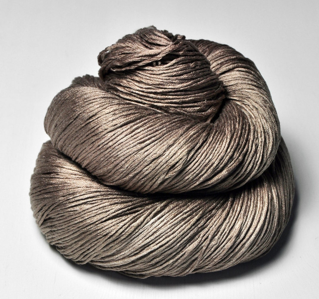 Ex-Buzzard Silk Fingering Yarn LSOH Hand Dyed Yarn handgefärbte Seide ...