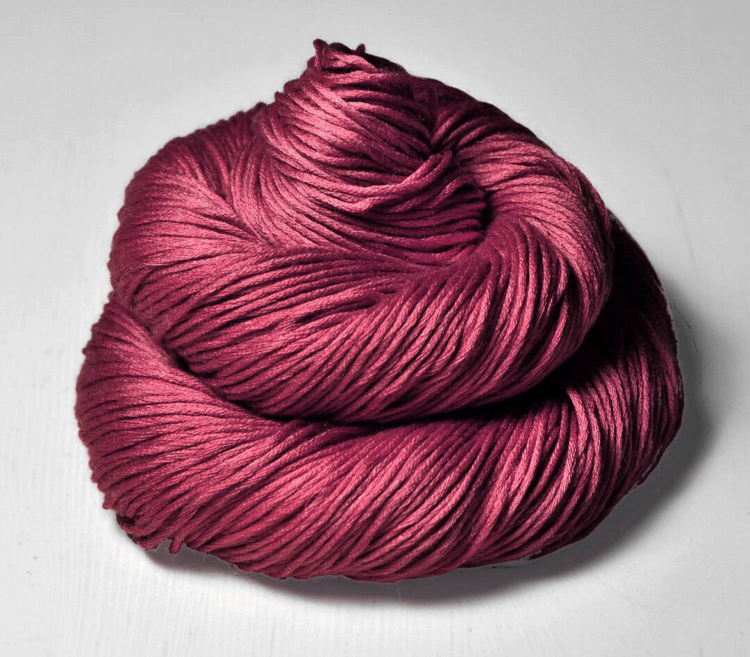 Poisoned Blood - Silk / Cashmere Fingering Yarn - Hand Dyed Yarn ...