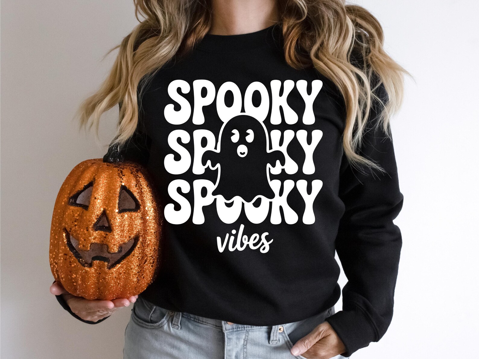 Spooky Vibes Svg Png, Halloween Vibes Svg, Spooky Girl Svg, Spooky ...