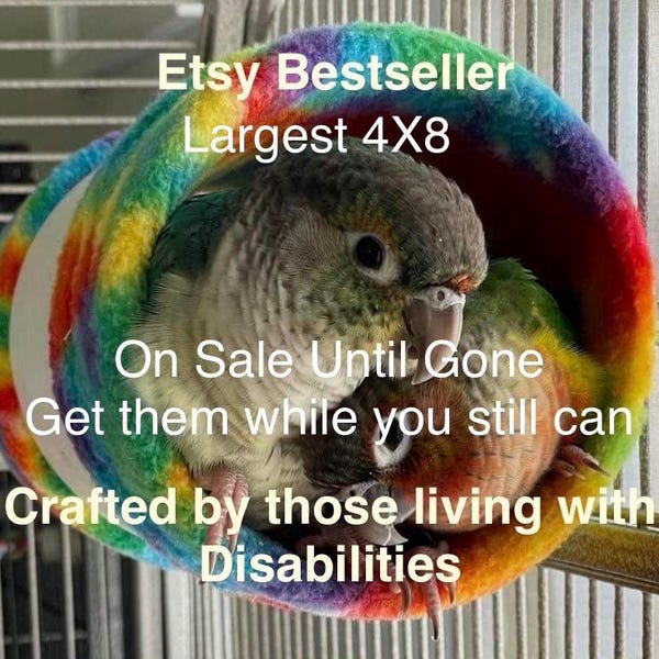 Bed for Bird Cage - Etsy