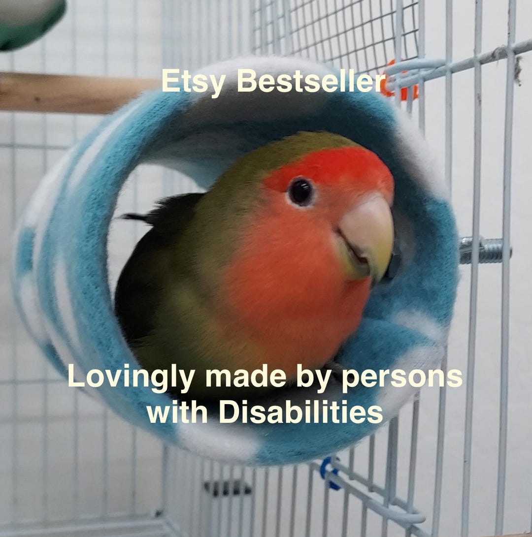 Clearance Conure Coop 3X6 Sm Tunnel, Solid PVC Body, Washable Cover - Etsy