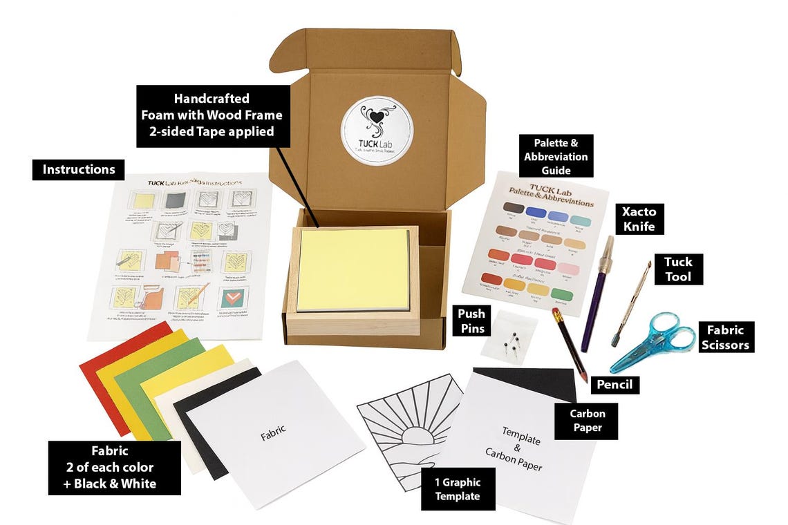 DIY Kinusaiga Kits | Painting With Fabric | Beginner-friendly, No-sew ...