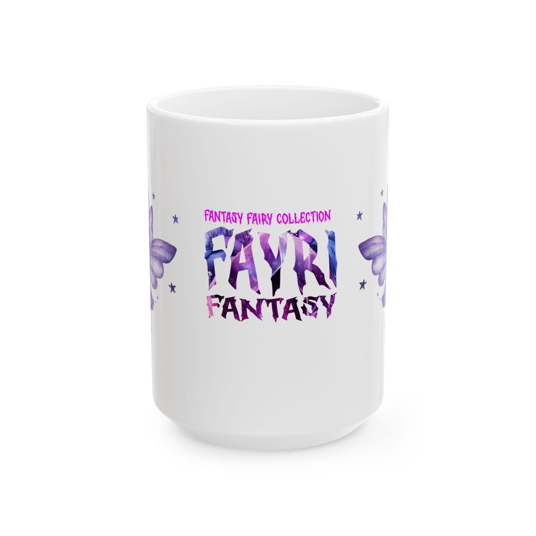 Fantasy Fairy Ceramic Mug, Magical Coffee Cup, Enchanted Tea Mug, Great ...
