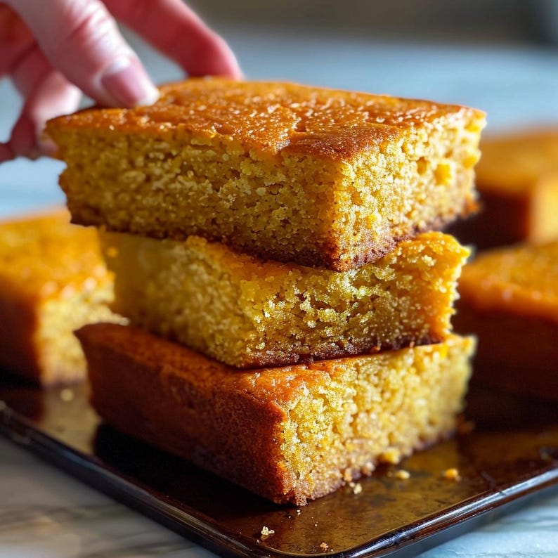 BEST RECIPE for Fluffy Homemade Cornbread Recipe Download. - Etsy