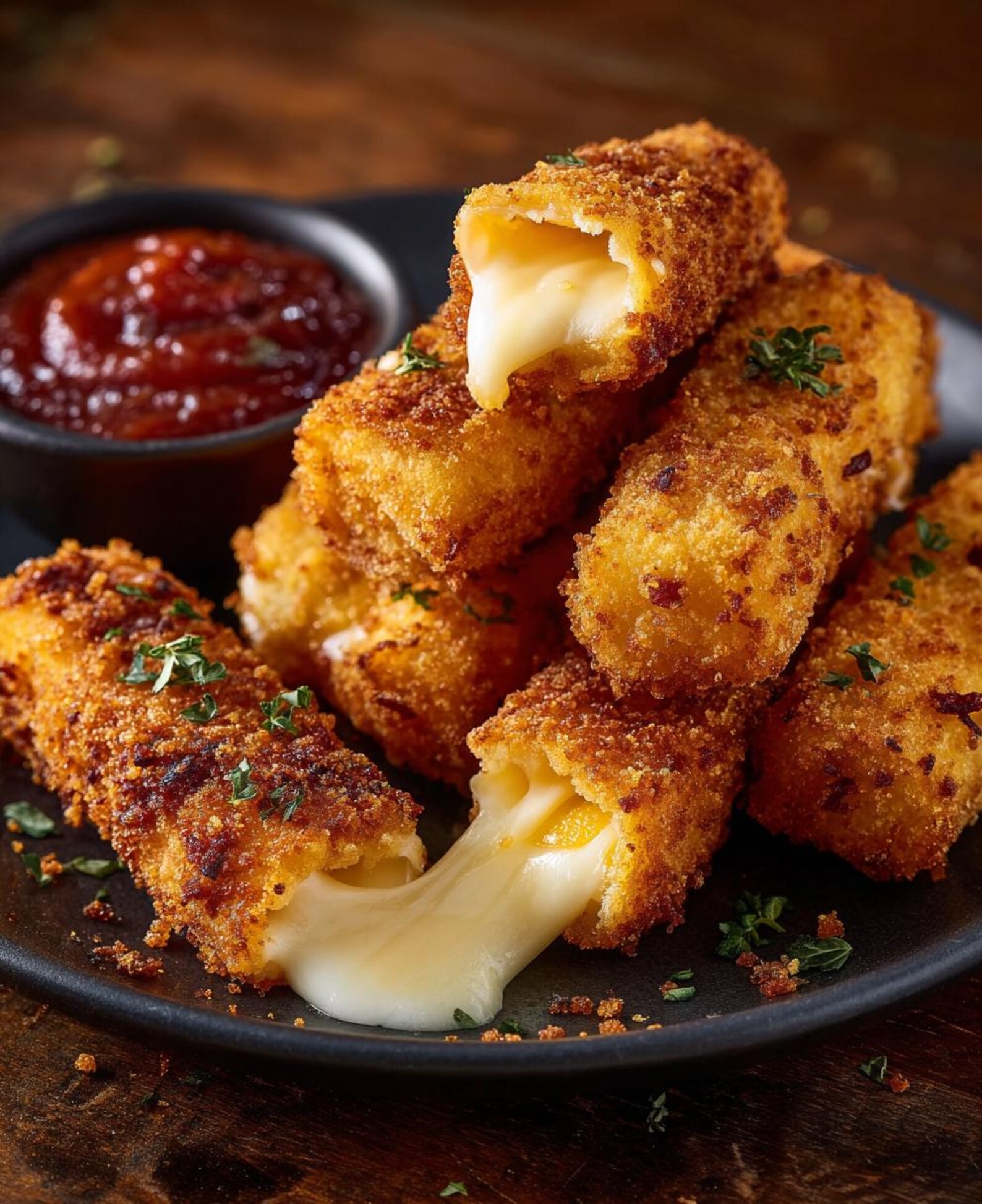 EASY RECIPE for Mozzarella Sticks Recipe: Crispy Appetizer With ...
