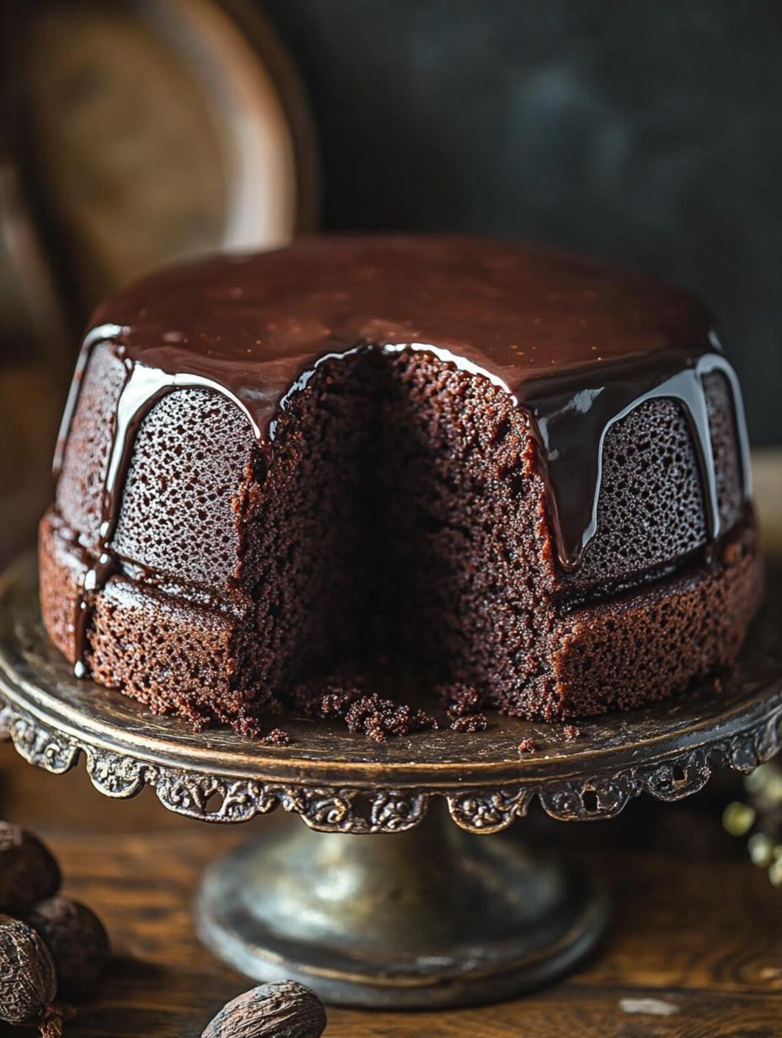 BEST RECIPE for Classic Chocolate Cake With Ganache Download. - Etsy