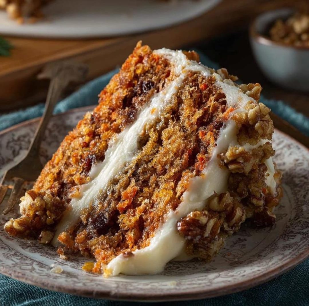 EASY RECIPE for Classic Carrot Cake Recipe: Cream Cheese Frosting (printable PDF) - Etsy