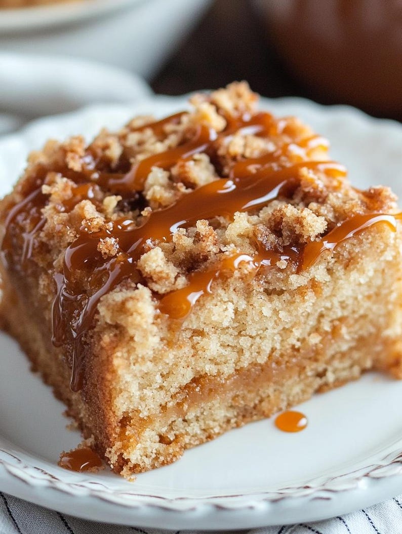 EASY RECIPE for Caramel Crumb Cake Recipe: Homemade Baking Guide ...