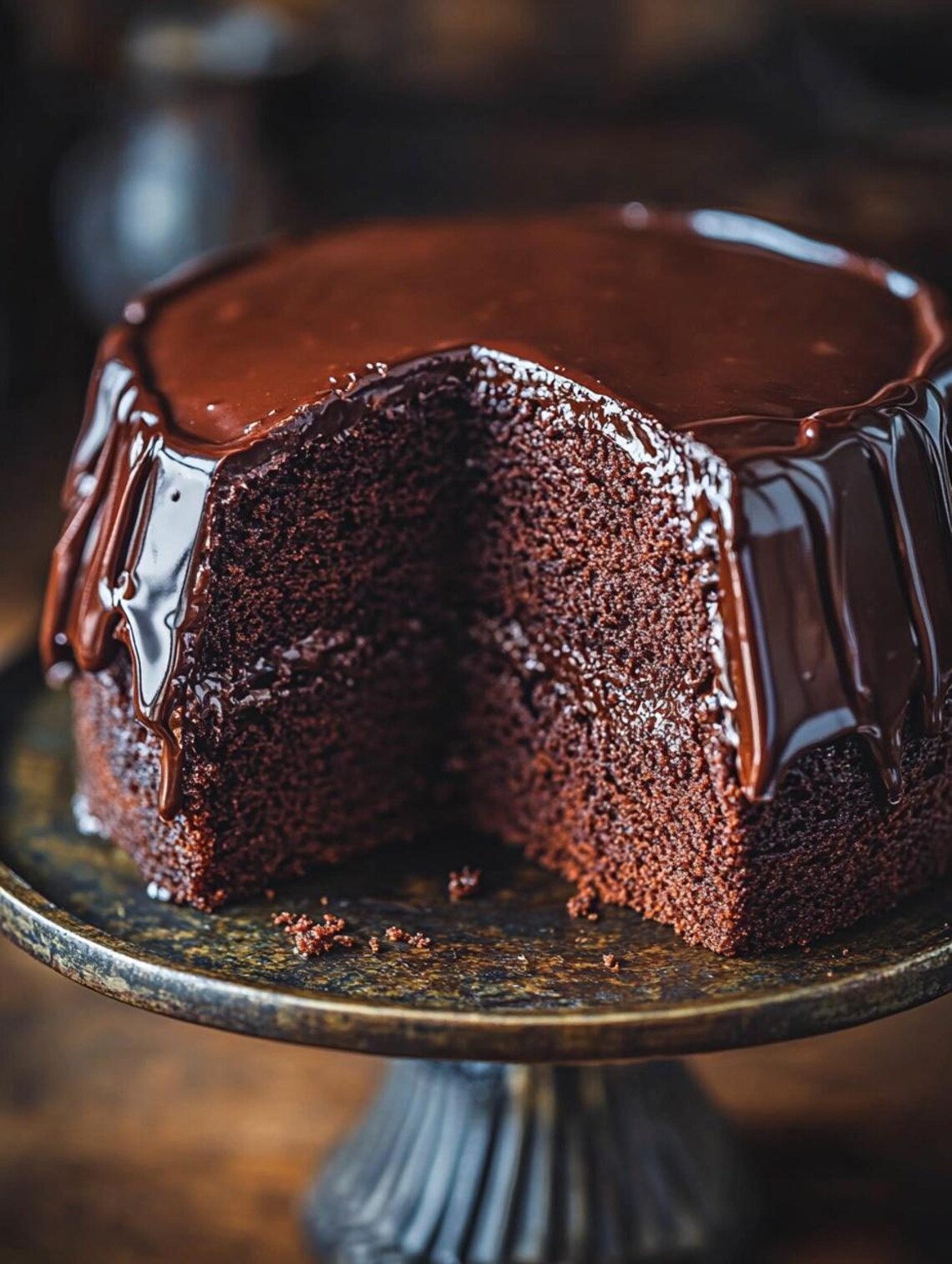 BEST RECIPE for Classic Chocolate Cake With Ganache Download. - Etsy