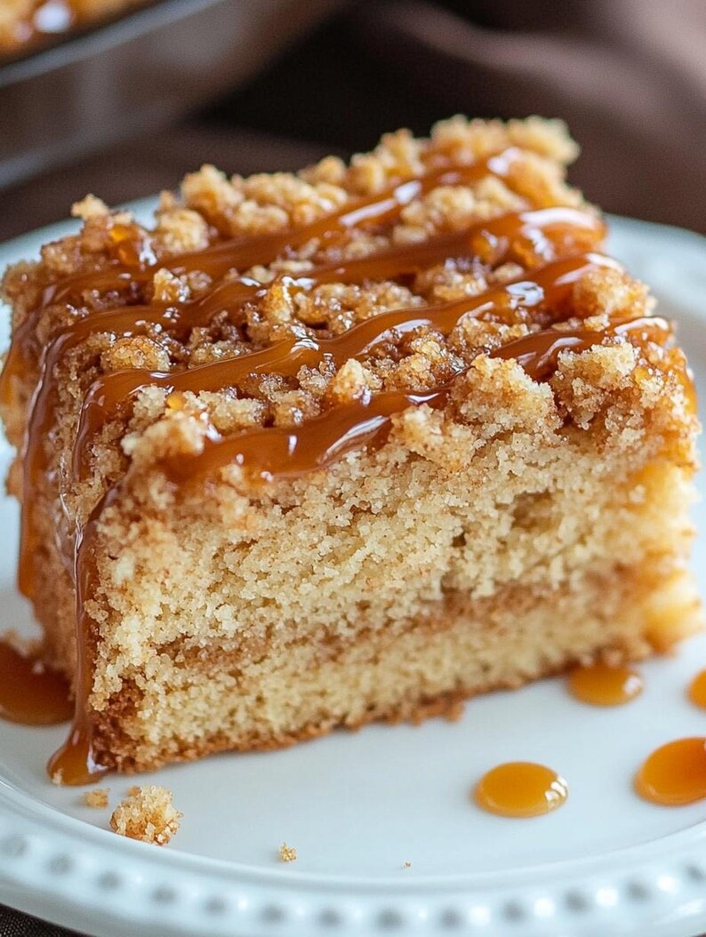 EASY RECIPE for Caramel Crumb Cake Recipe: Homemade Baking Guide ...